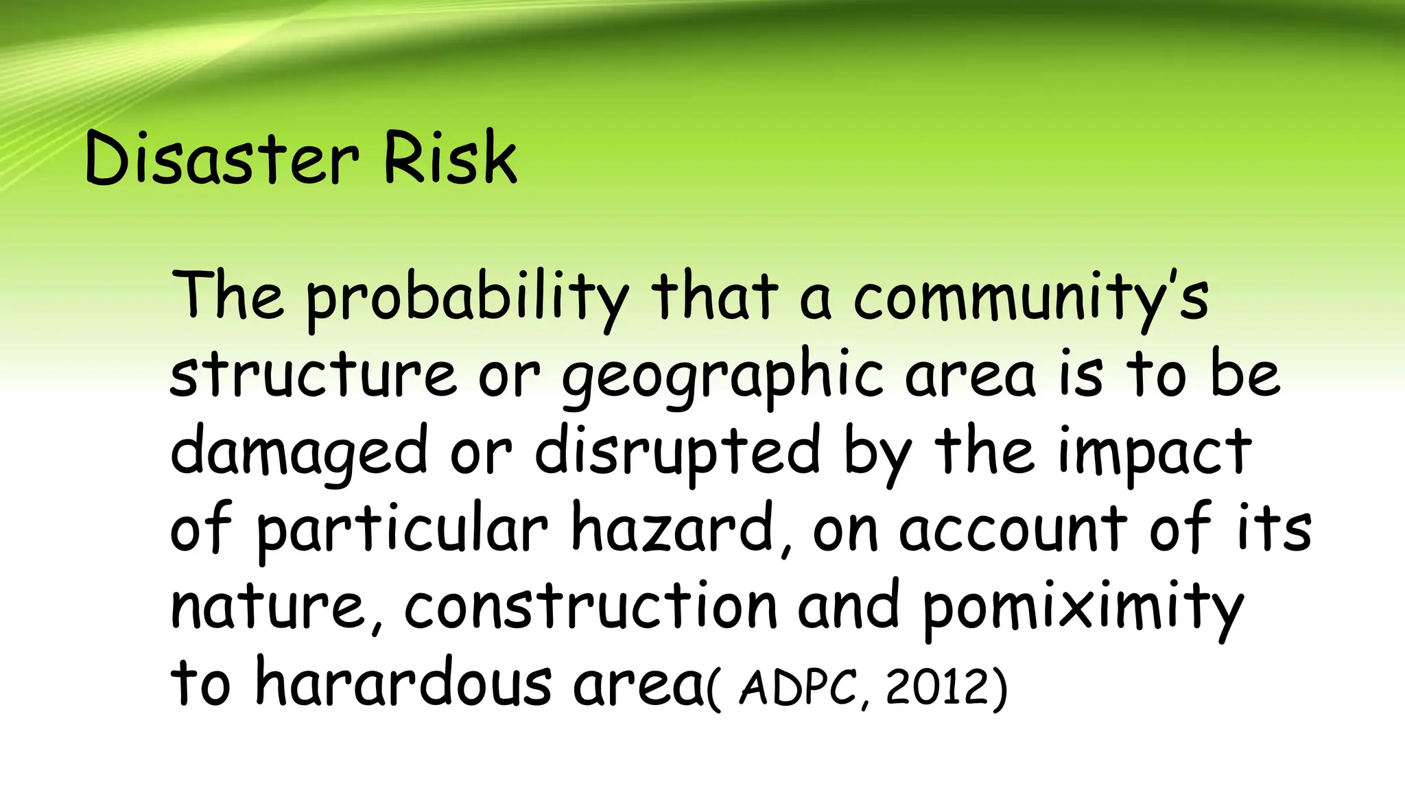 concepts of drr and drrm/types of disaster/perspective.pptx