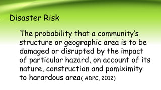 drr.pptx principles of disaster readiness and risk reduction | PPT
