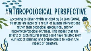 Effects of Disasters in One's Life and Disaster Perspectives | PPTX