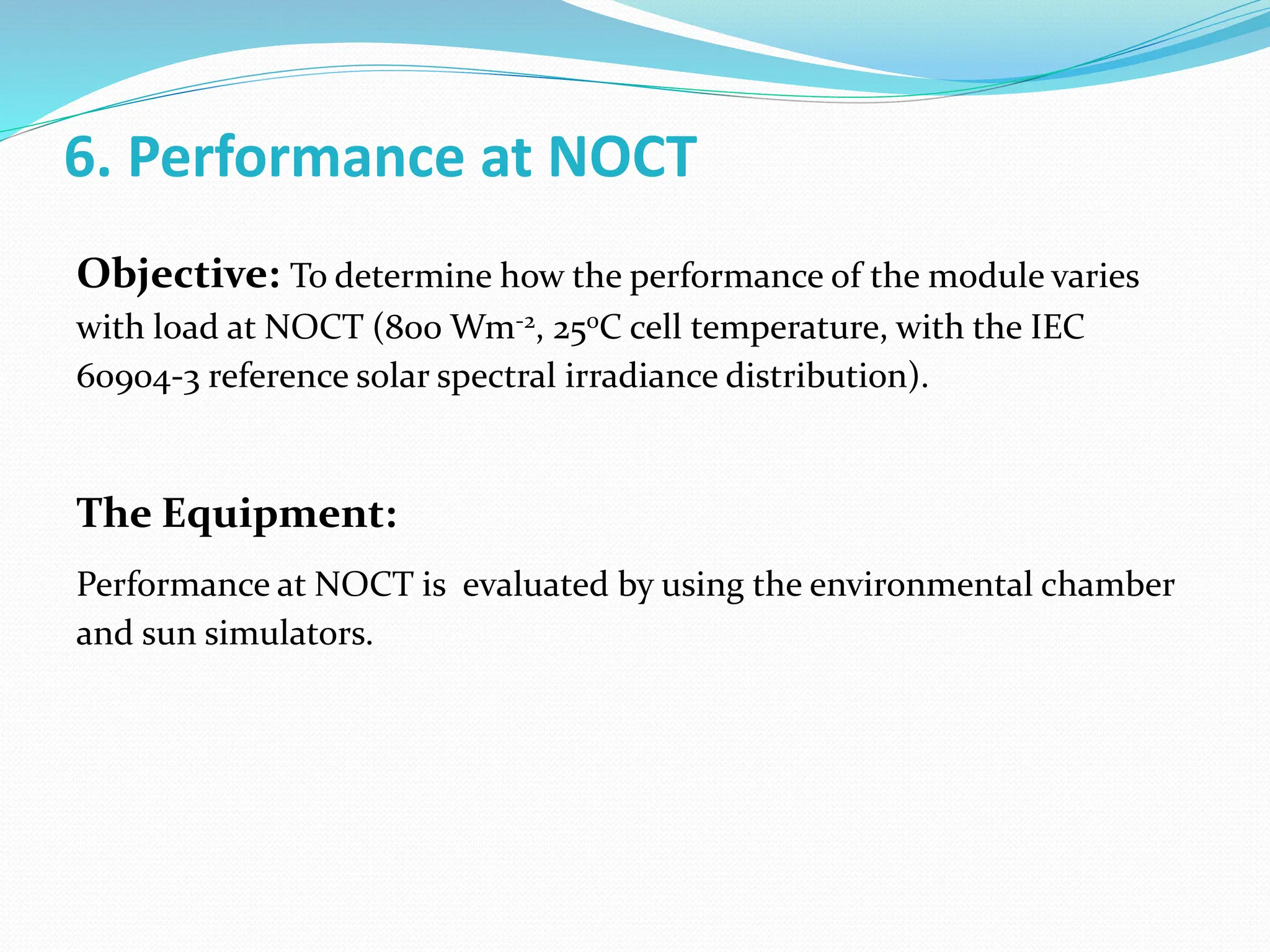 PERFORMANCE AND RELIABILITY EVALUATION OF PV MODULES | PPTX