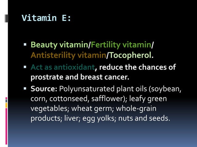 VITAMINS | PPT
