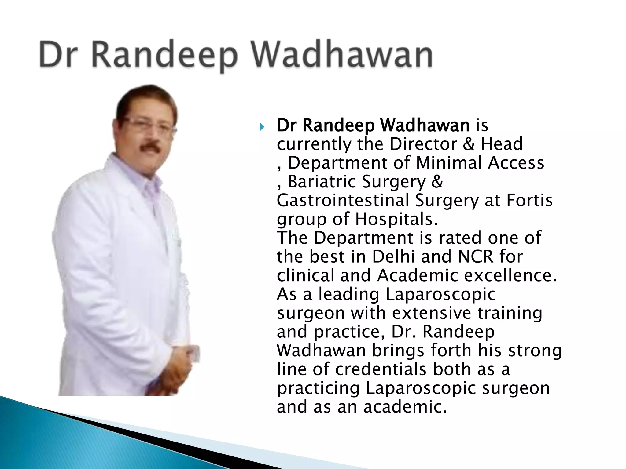 Dr Randeep Wadhawan | PPTX