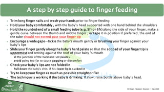Dr ravari finger feeding, dropper, spoon, syringe and bottle feeding | PDF