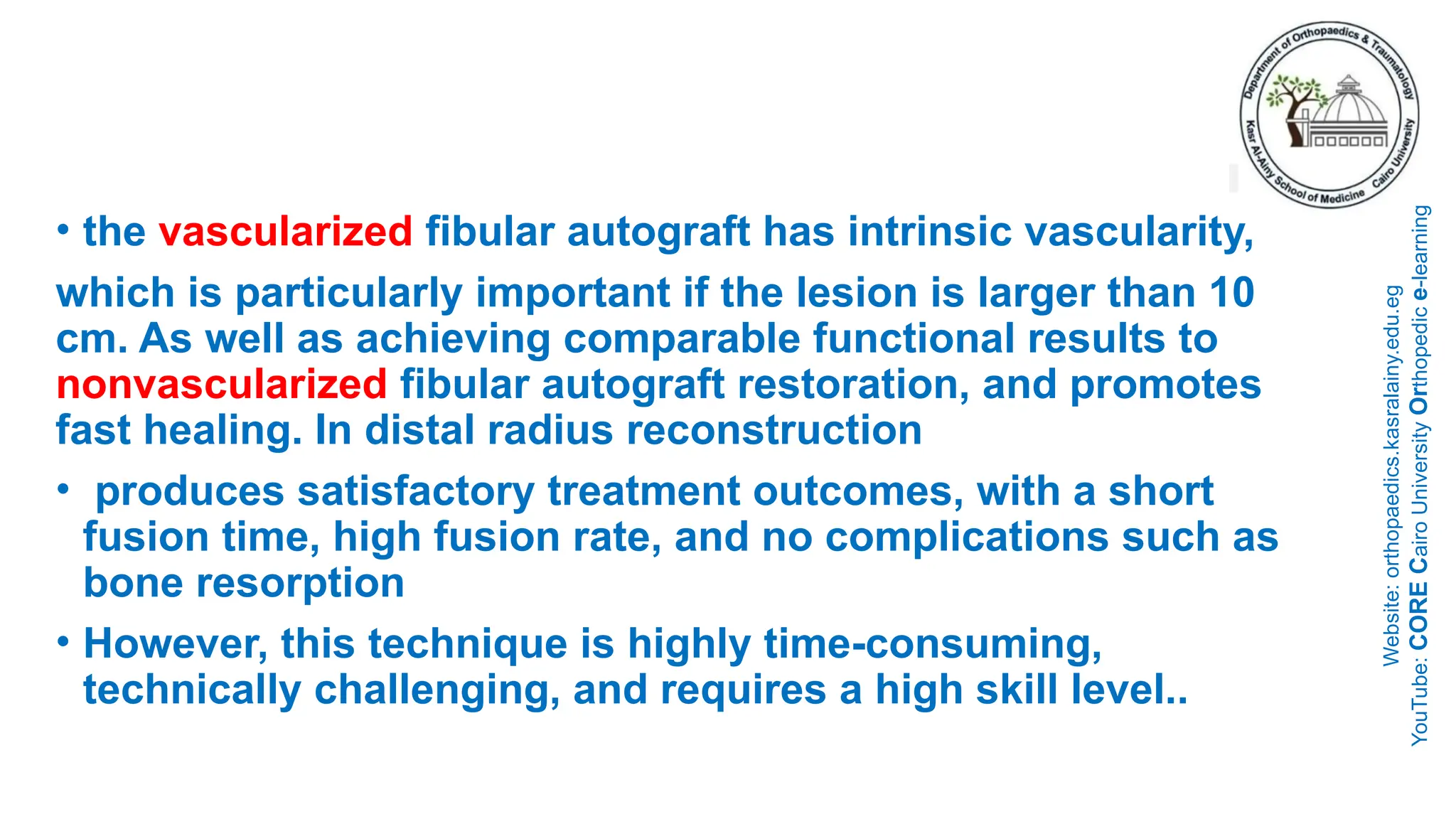 distal radius reconstruction technique ppt | PPTX