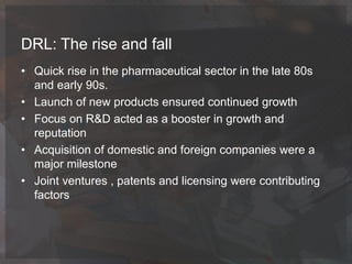 Dr reddy’s laboratories | PPTX