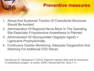 oral and maxillofacial surgery and anaesthesia implications | PPTX