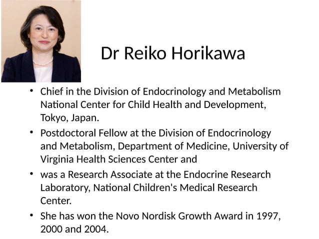 Dr Reiko Horikawa Pediatric ENDOCRINOLOGIST.pptx