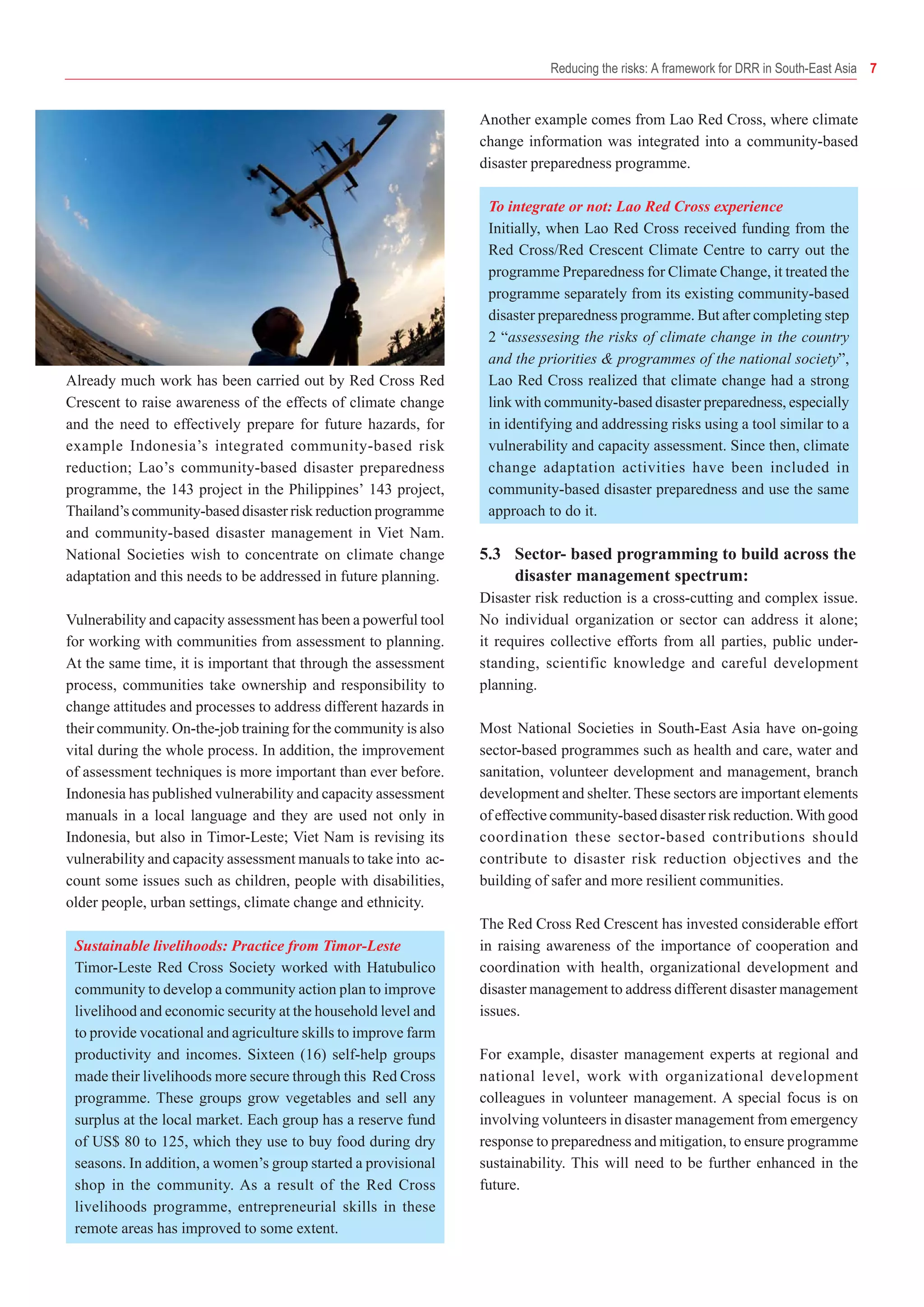 Drr framework reducing the risks | PDF