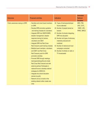 Drr framework reducing the risks | PDF