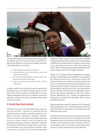 Drr framework reducing the risks | PDF