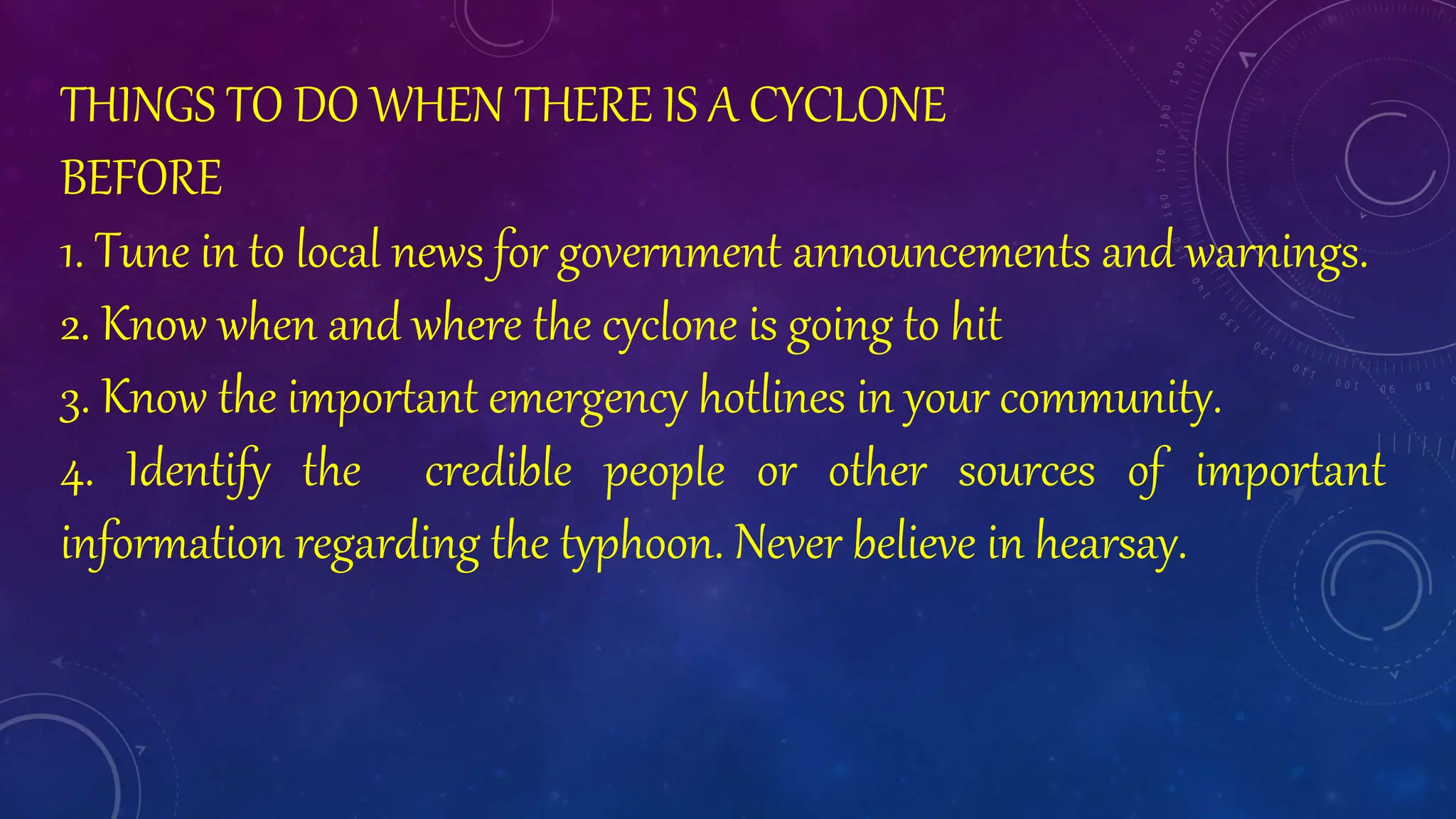 Disaster Readiness And Risk Reduction Grade 11 Cyclone Pptx