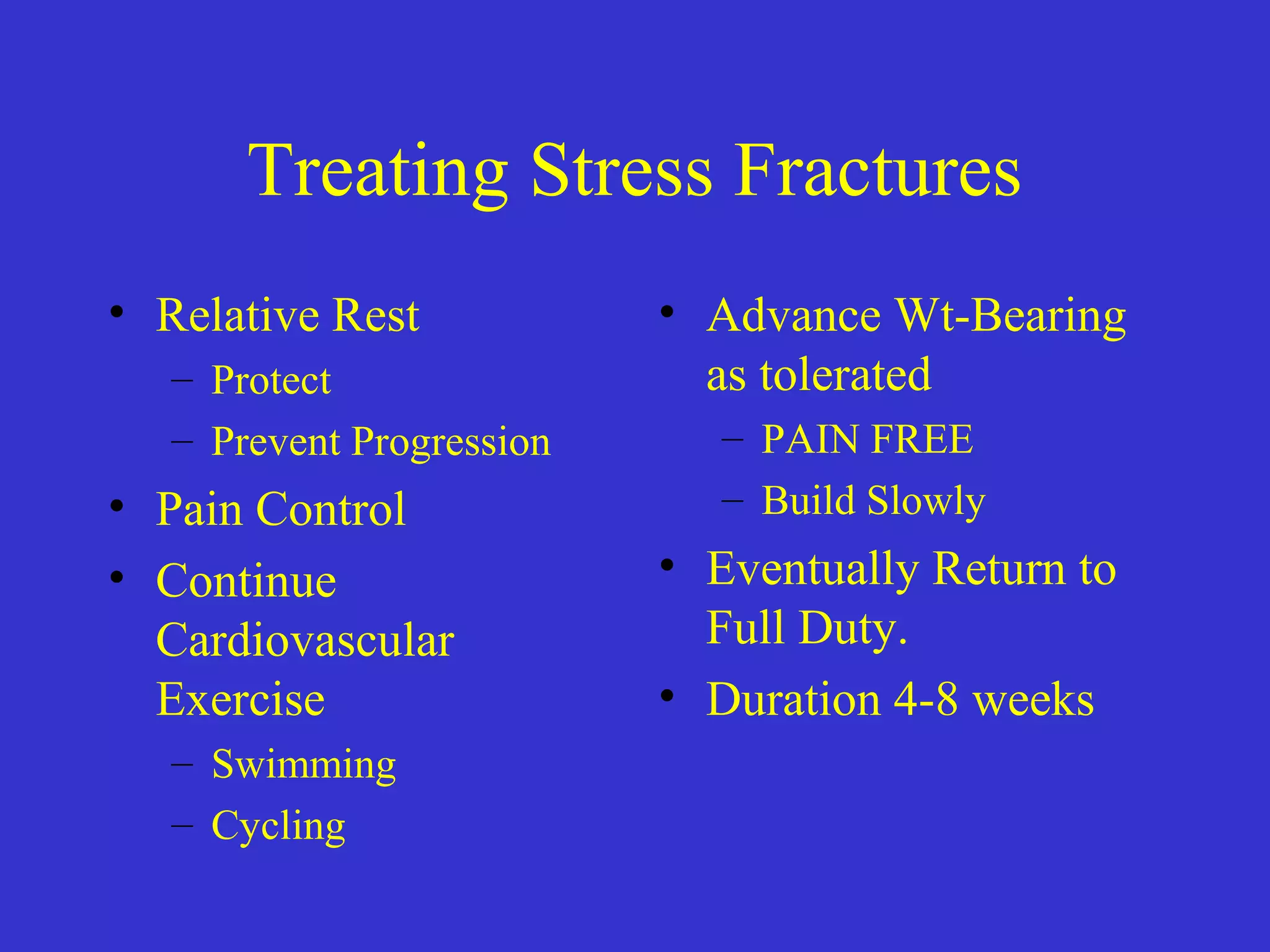 Osteopenia and stress fractures | PPT