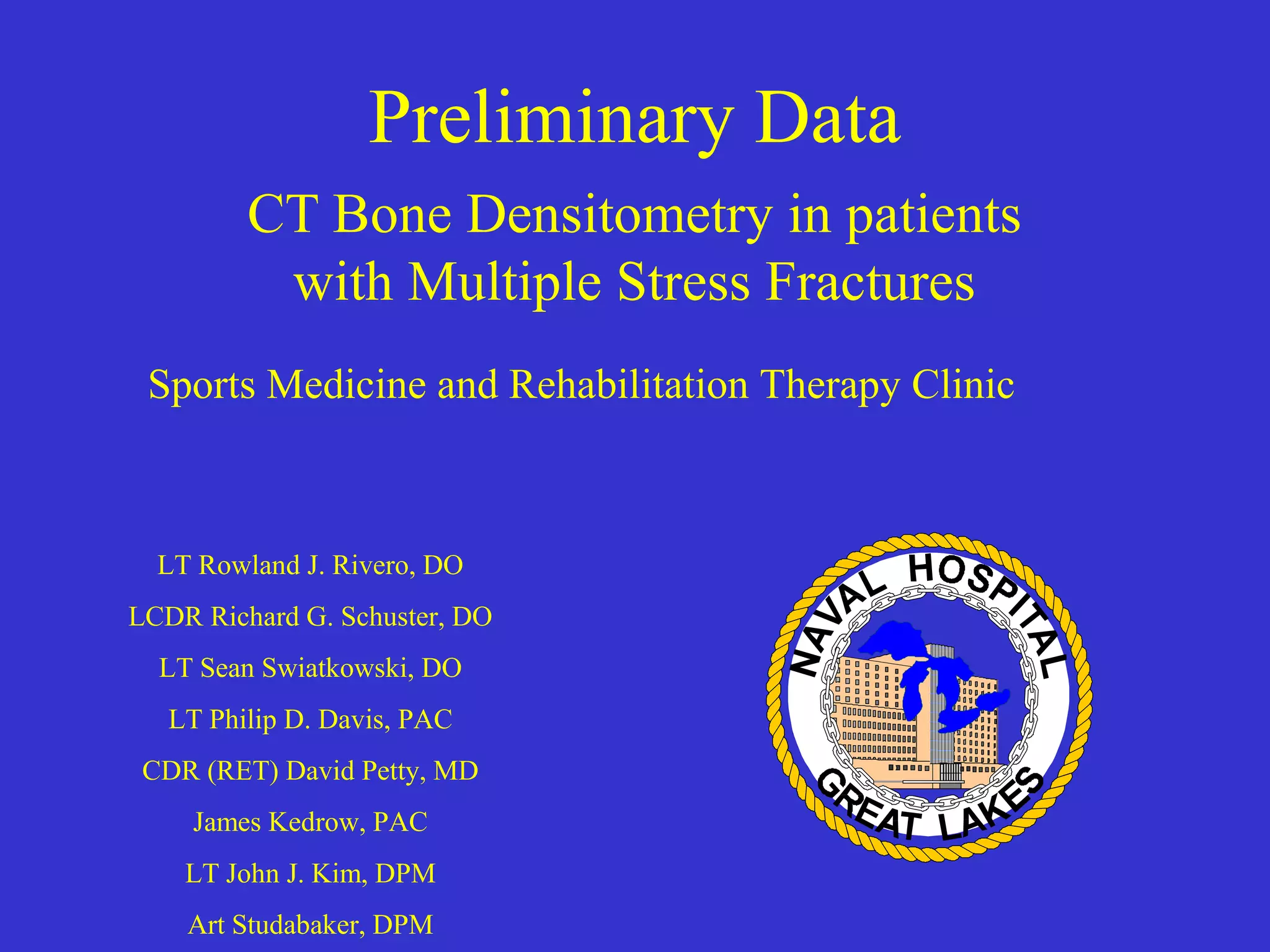 Osteopenia and stress fractures | PPT