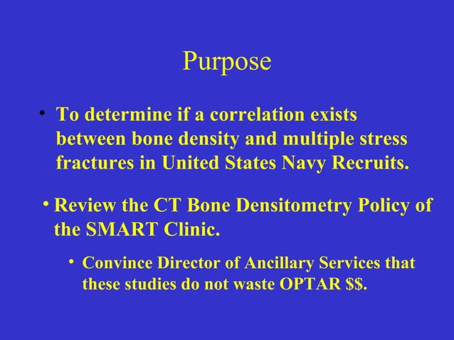 Osteopenia and stress fractures | PPT
