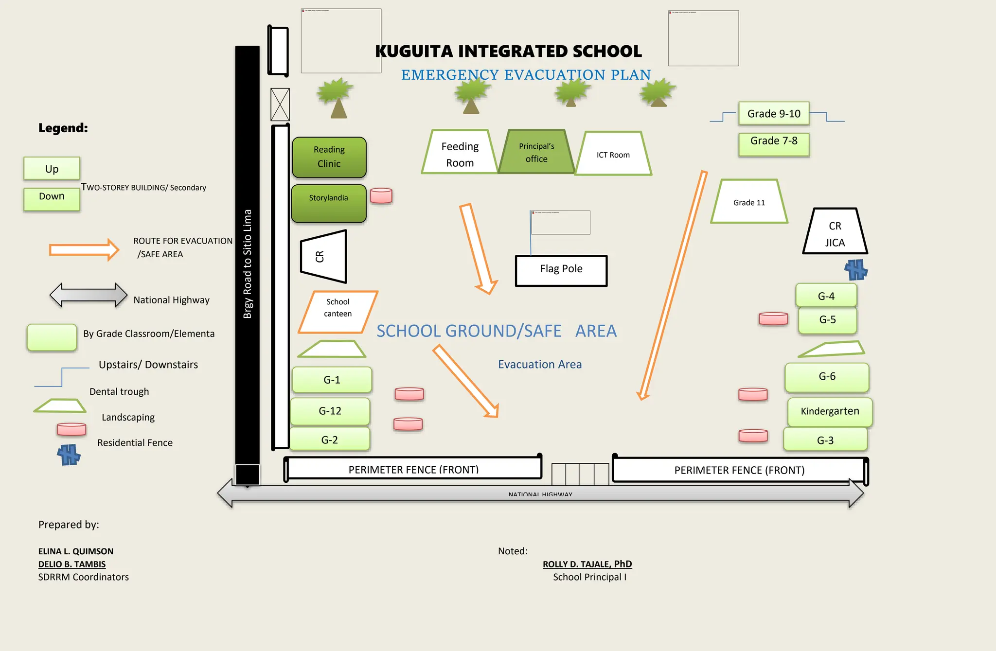 School evacuation plan,hazard ma, studen | PPT