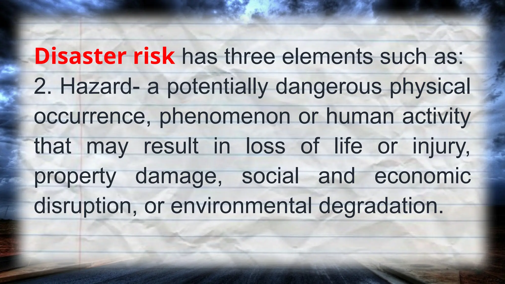 DRRM- Module 2 Disaster risk management. .pptx
