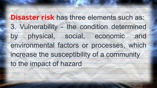 DRRM- Module 2 Disaster risk management. .pptx