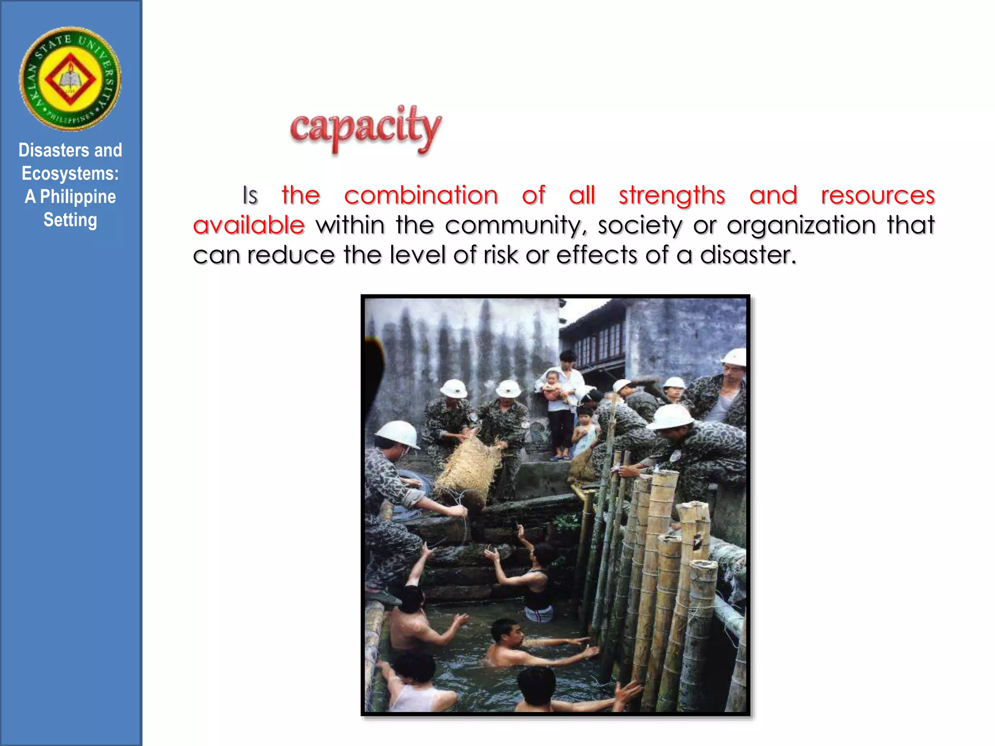 Disasters and Ecosystem: Philippine Setting | PPTX