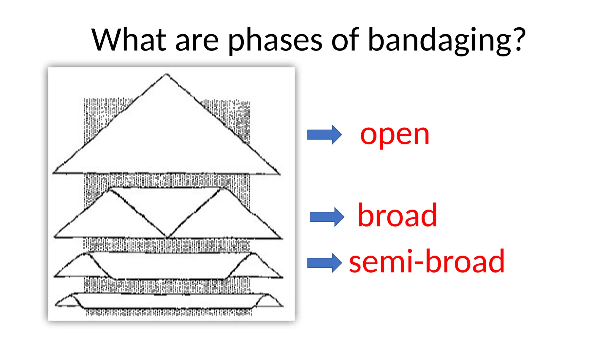 What are the parts of a triangular Bandage. | PPTX