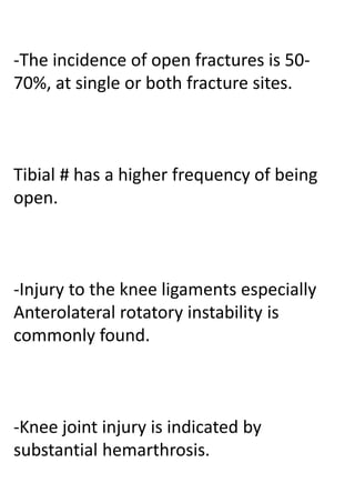 Floating Knee | PPTX | First Aid | Injuries