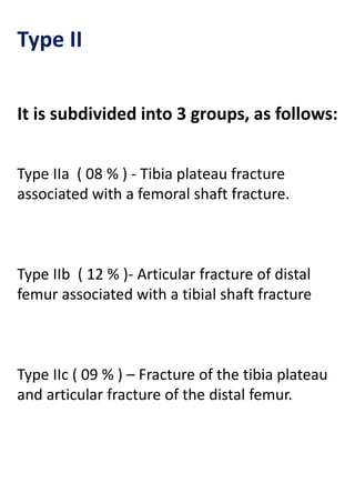 Floating Knee | PPTX | First Aid | Injuries