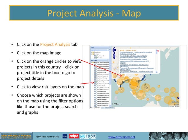 Disaster Risk Reduction (DRR) Project Portal - User Guide | PPT ...