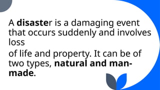 DISASTER READINESS AND RISK REDUCTION POWERPOINT | PPT