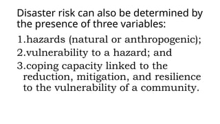 DRRR-DISASTER AND DISASTER RISK-SENIOR HIGH SCHOOL-GRADE 11.pptx