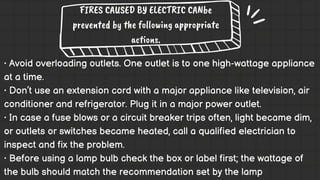 Notes in DRRR- Precautionary Measures and Proper Procedures in ...