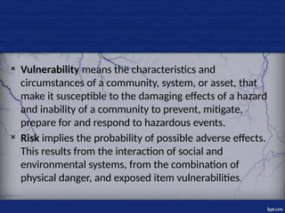 DRRR-Modular.pptx.HAZARDS EXPOSURE AND VULNERABILITIES | PPTX