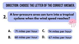 DRRR - HYDROMETEOROLOGICAL HAZARDS GRD11 | PDF