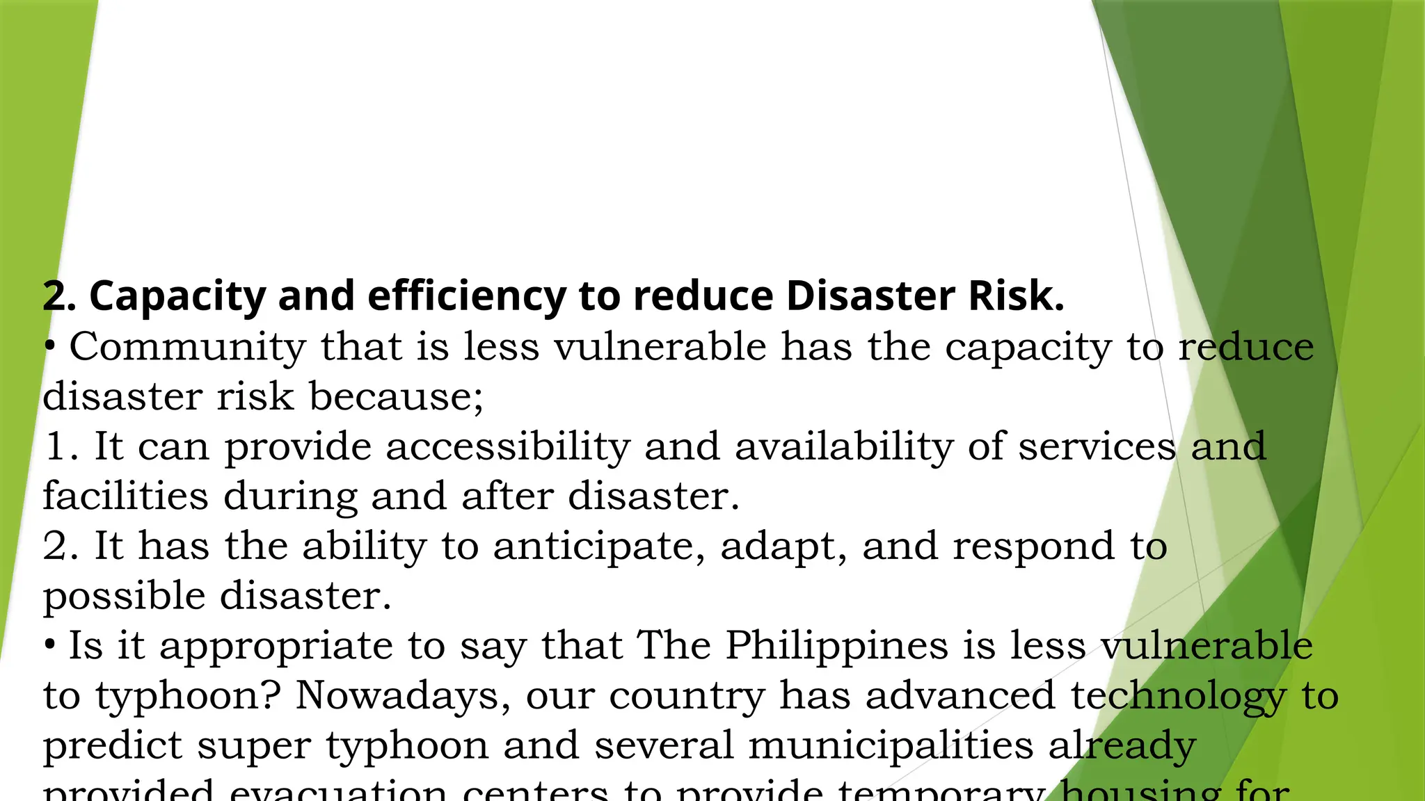 Factors affecting vulnerability of one’s community | PPTX