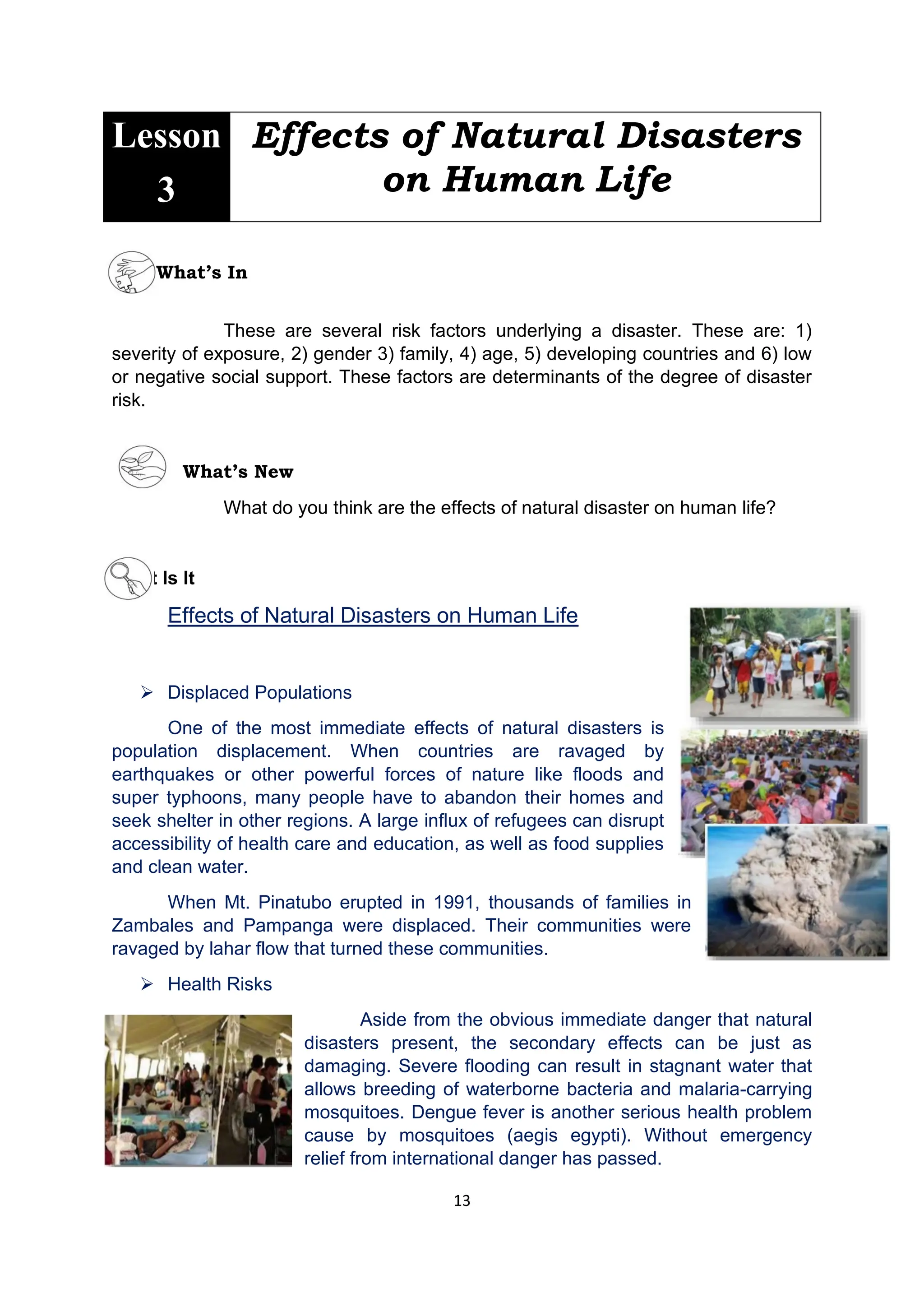 Disaster and Disaster RIsk_Quarter 1 - MOdule 2 | PDF