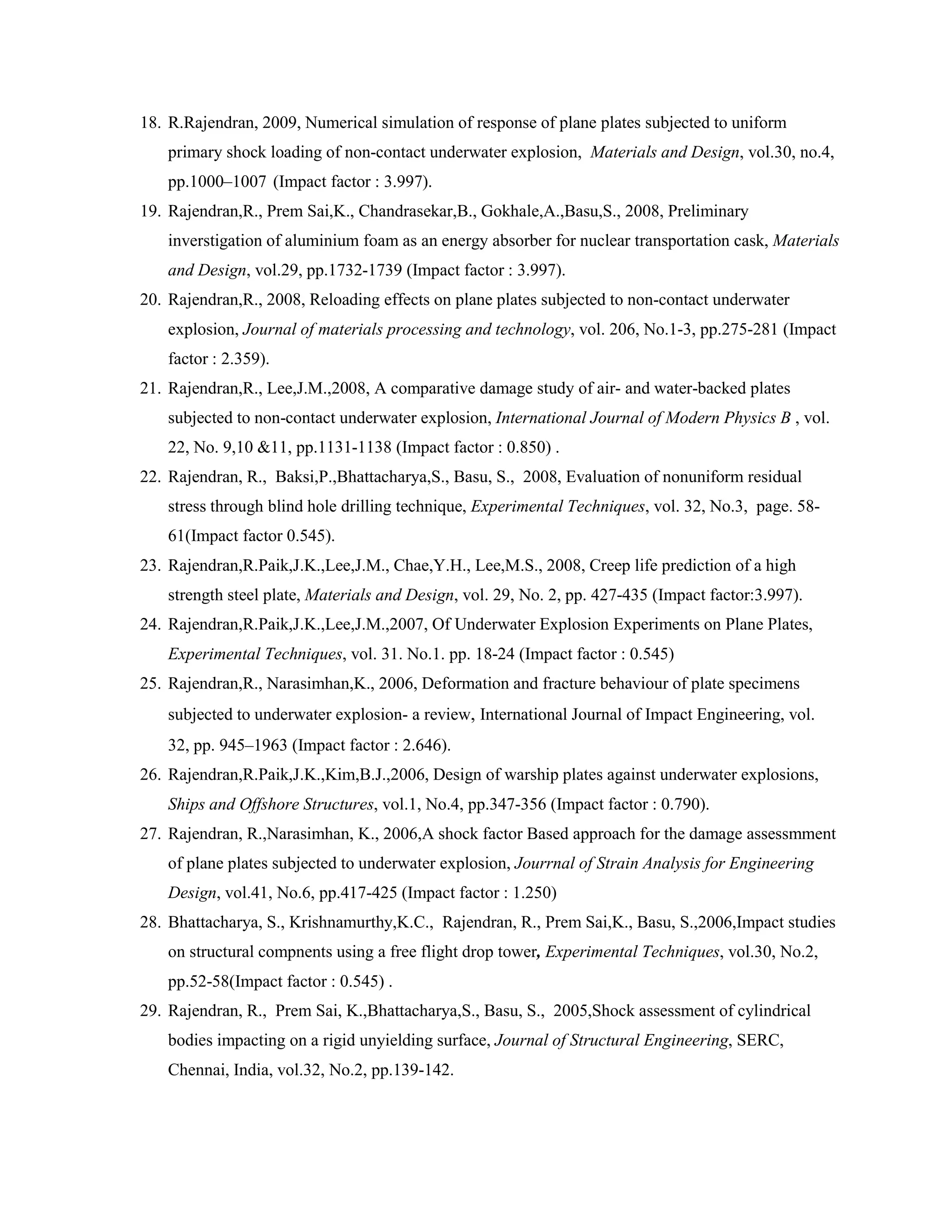 Dr R Rajendran | PDF