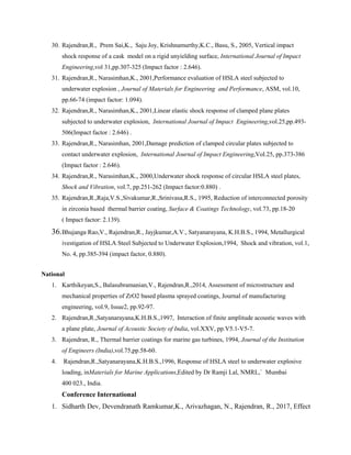 Dr R Rajendran | PDF