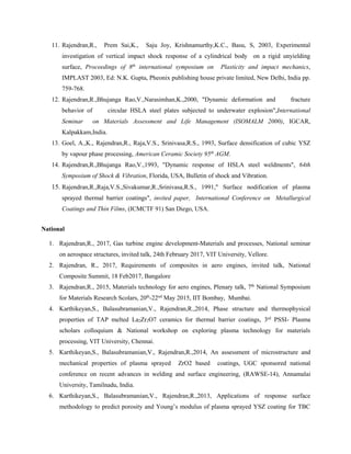 Dr R Rajendran | PDF