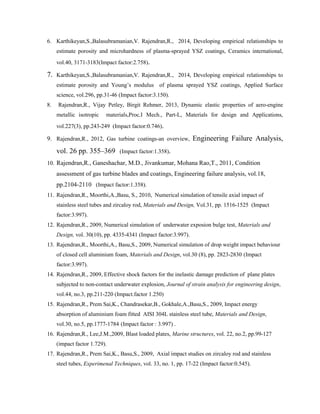 Dr R Rajendran | PDF