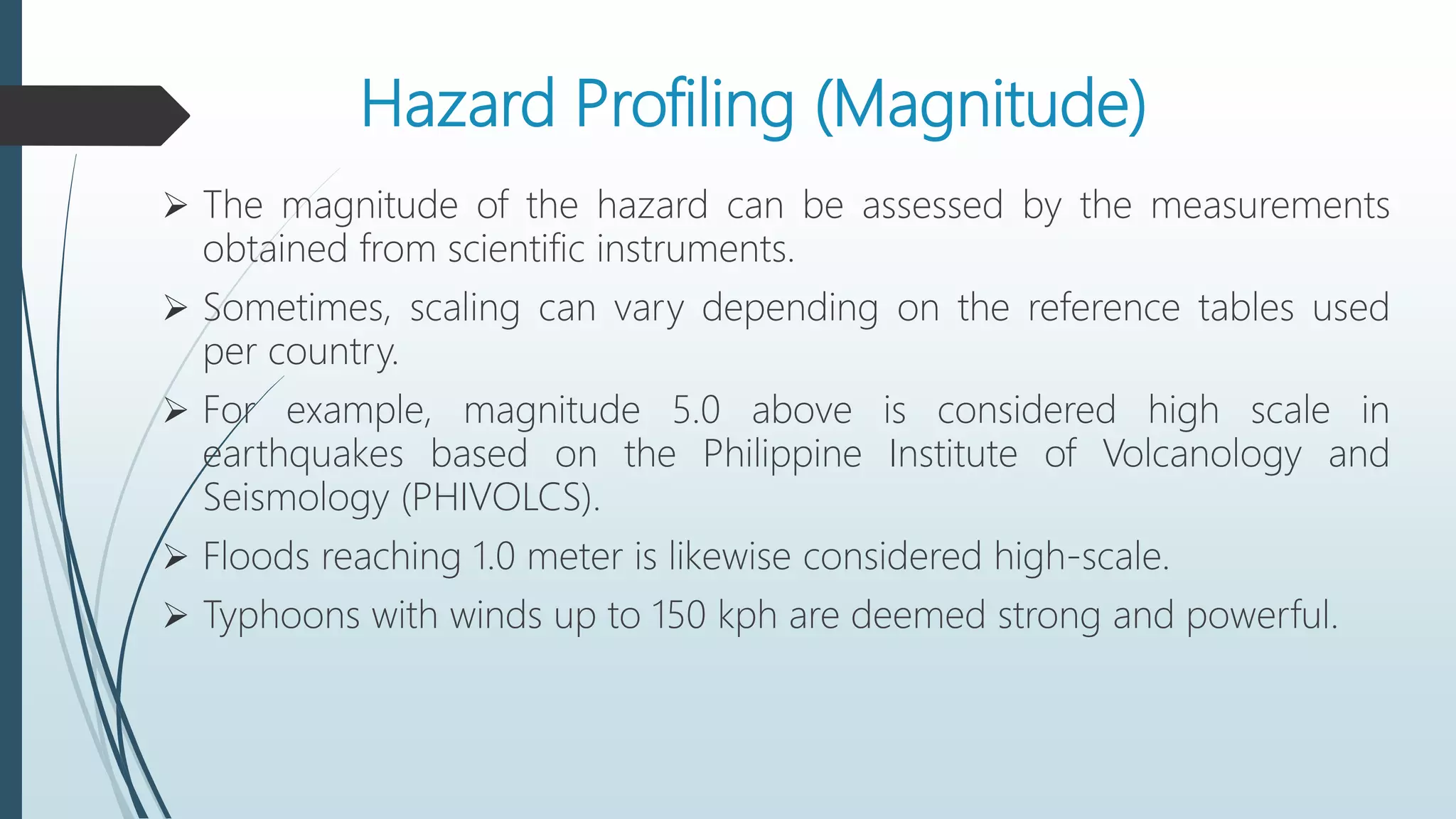 DRRR - Basic Concept of Hazard | PPTX