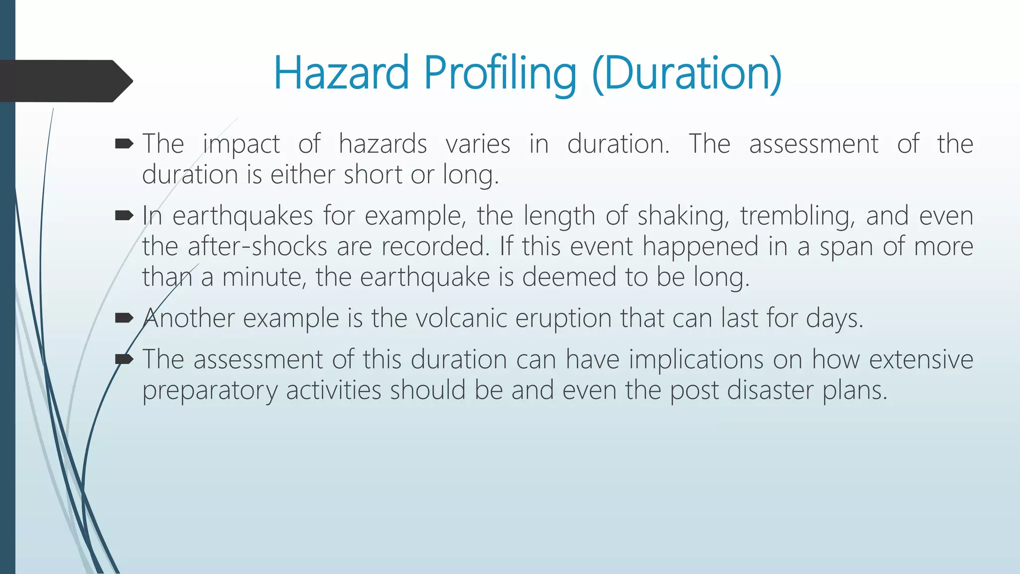 DRRR - Basic Concept of Hazard | PPTX