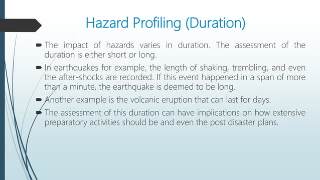 DRRR - Basic Concept of Hazard | PPTX | Geology | Science