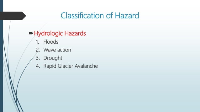 DRRR - Basic Concept of Hazard | PPTX | Geology | Science