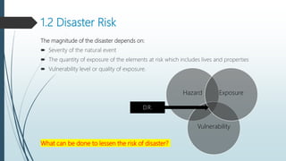 DRRR - Concept of Disaster and Disaster Risk | PPTX | Environment | Science