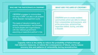 DRRR – Concept of DRR and DRRM | PPT