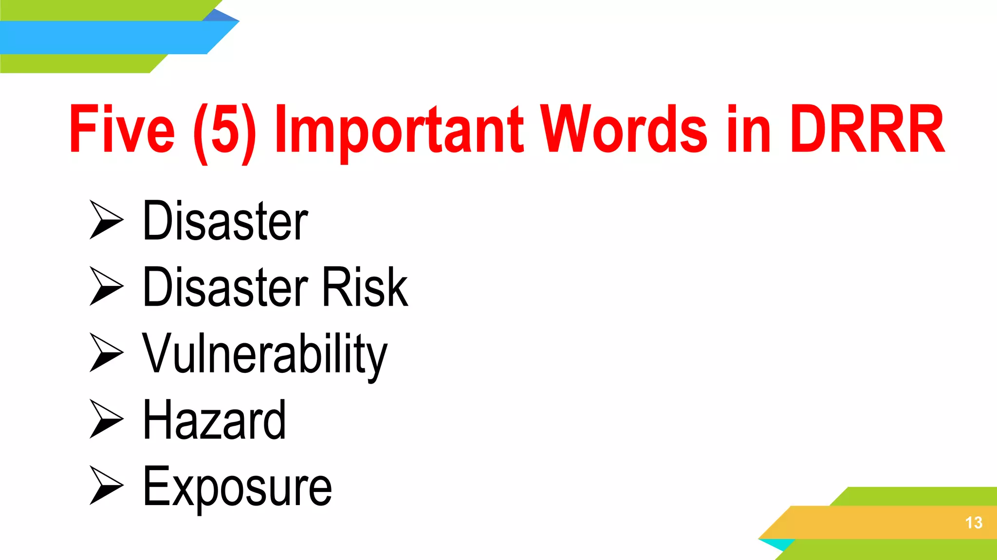 Disaster Readiness and Risk Reduction Module 1 | PDF