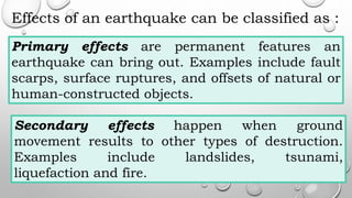 DRRR_q3_EarthquakeHazards.pptx | Geology | Science