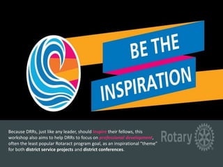 DRR Training: The Organizer | PPT