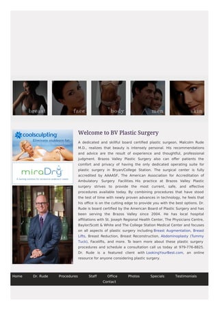 Malcolm Rude, M.D. | PDF