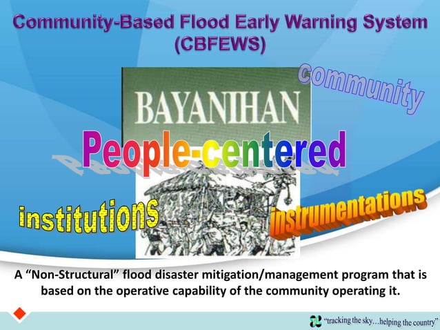 Session 4: Establishment of Community-Based Flood Early Warning System (CBFEWS) | PPTX