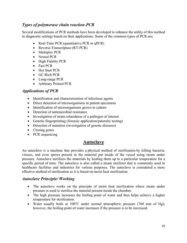 Molecular Biology Practical Equipments.pdf | First Aid | Injuries