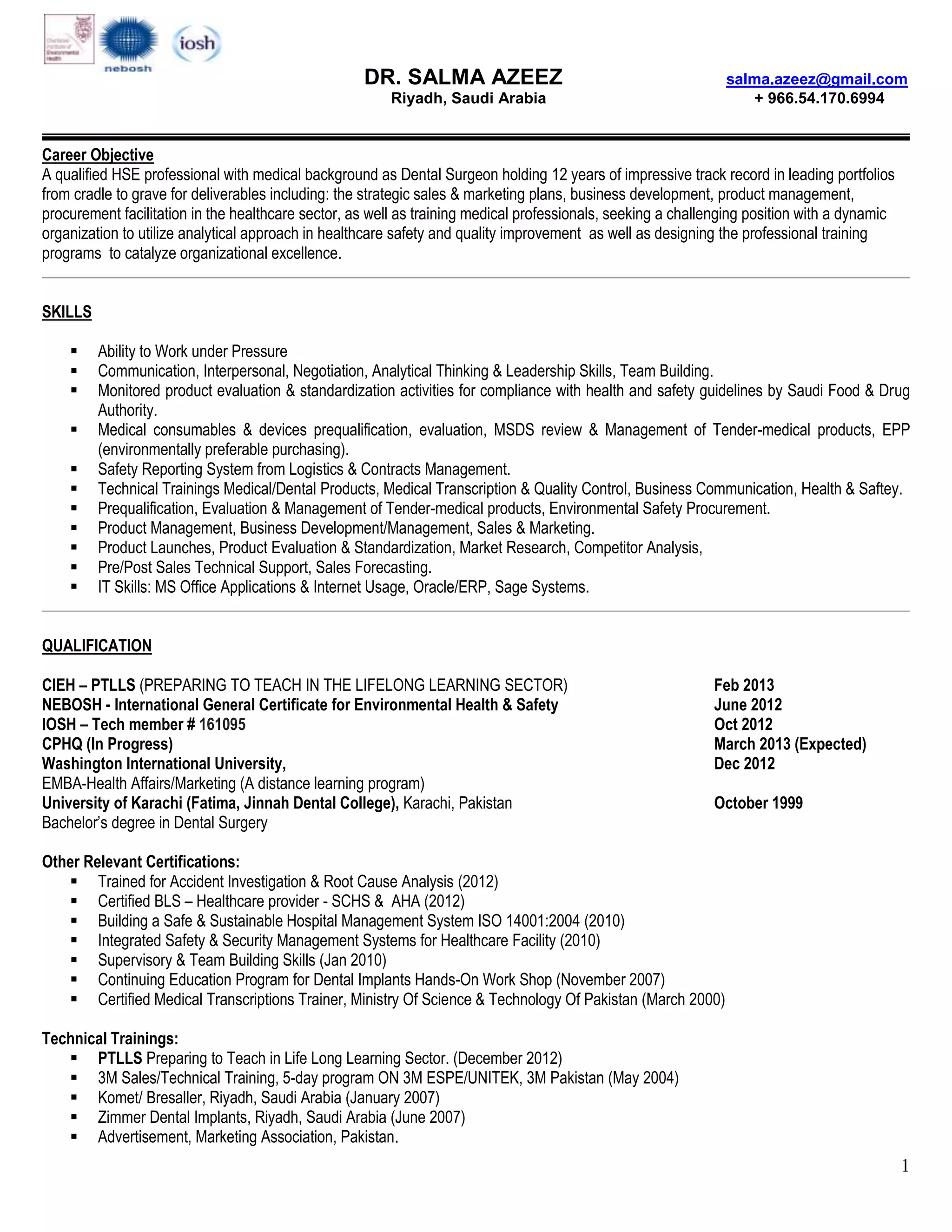 Dr salma azeez hse revised 2013.doc edit | DOCX